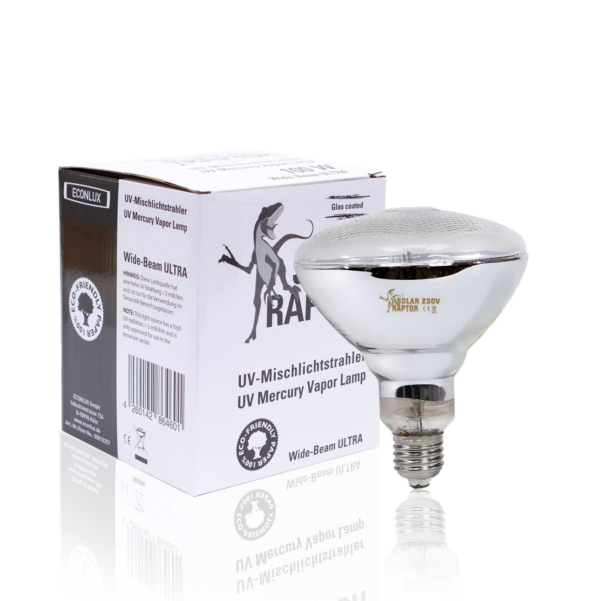 MVL Żarówka rtęciowa UVB 80W SolarRaptor - Terrahurt